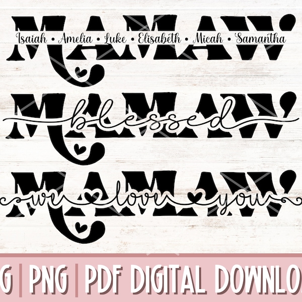 Mamaw - Etsy