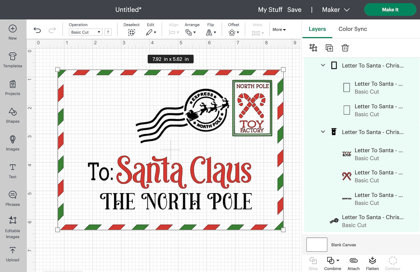 Santa Letter SVG PNG PDF, Letter to Santa Printable, Dear Santa Svg ...