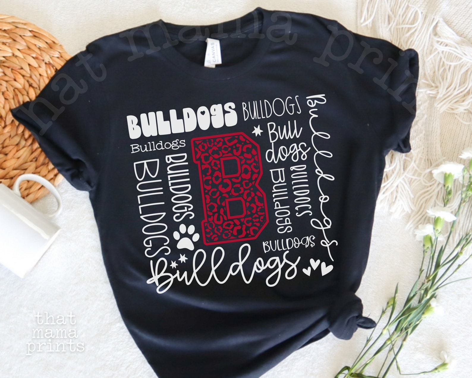 Bulldogs Svg & PNG Typography Svg Bulldog Cheer Svg Bulldog - Etsy
