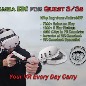 Kobravr Mamba EDC Gunstock Quest 3/3S - Joystick Accessory - Etsy