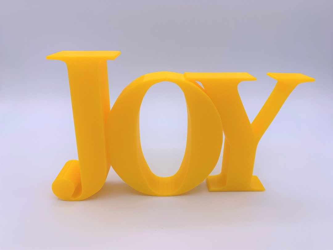 JOY - Decoration Word - Etsy
