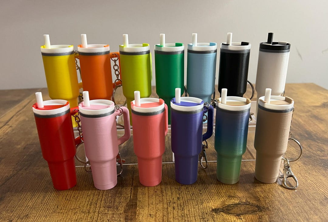 Mini Stanley / Tumbler Keychain/ Chapstick Lip Balm Holder/ Money ...