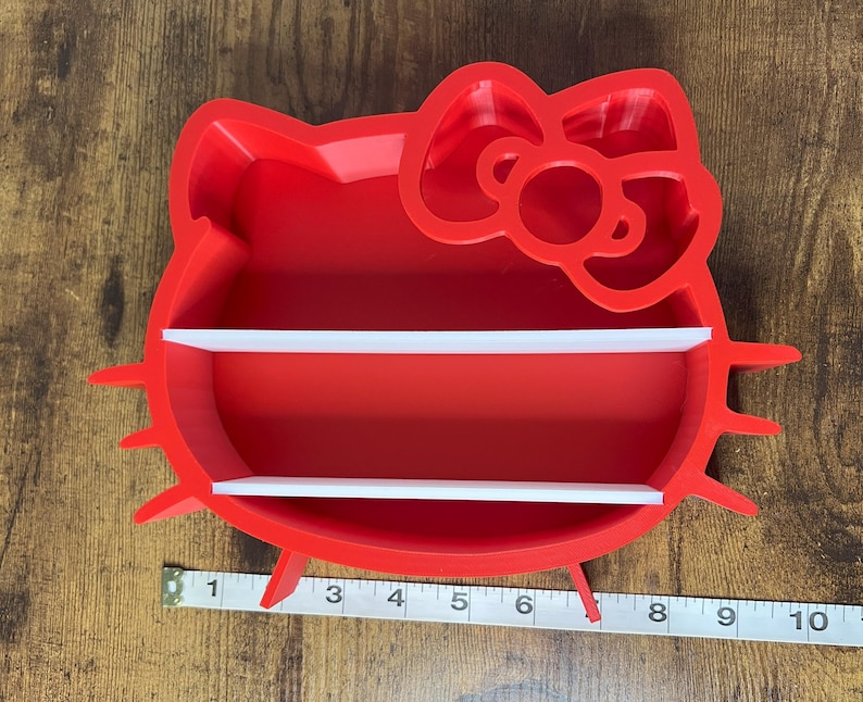 Hello Kitty Inspired Shelf/ Desk Organizer for Collectibles and Decor ...