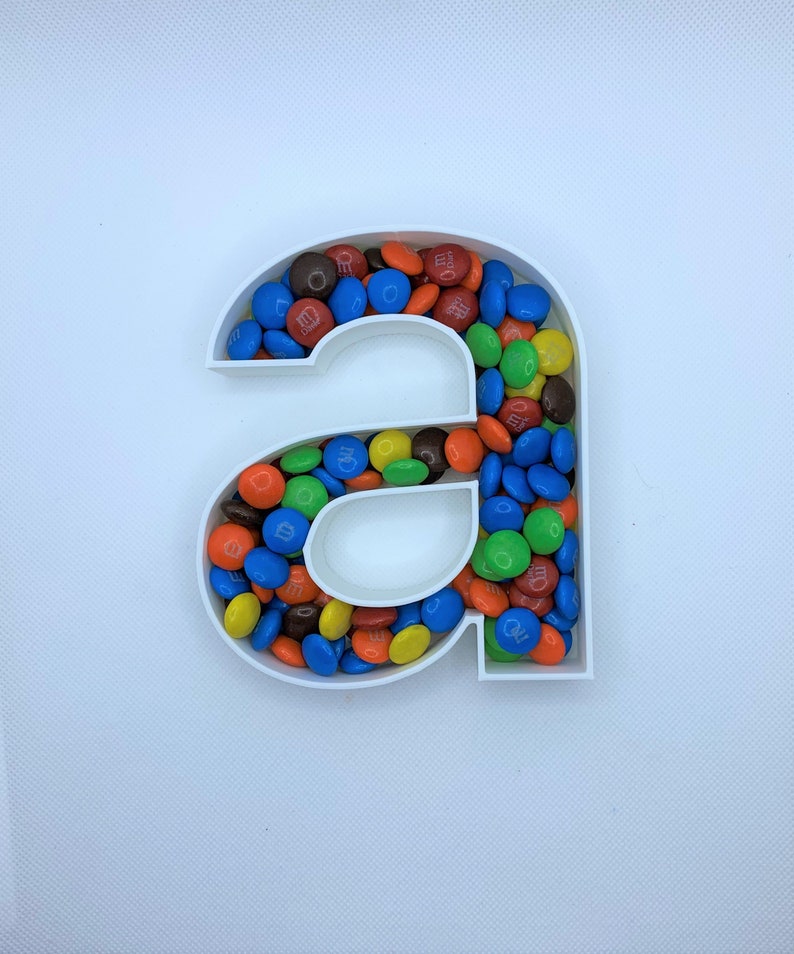 Custom Fillable Letter Box for Treats Snacks Candy - Etsy