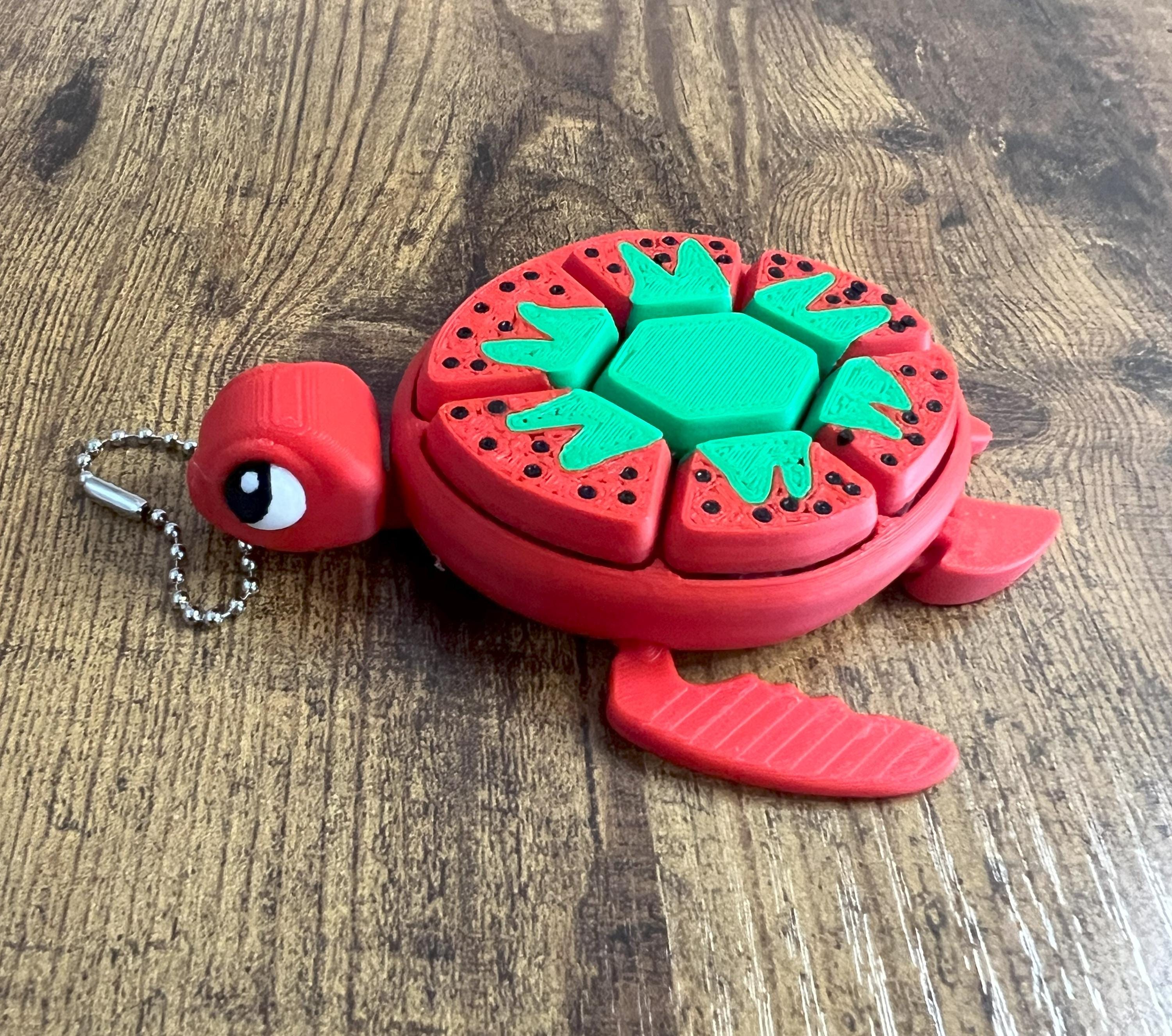 Fruit Turtle Clicker Fidget Toy - Etsy