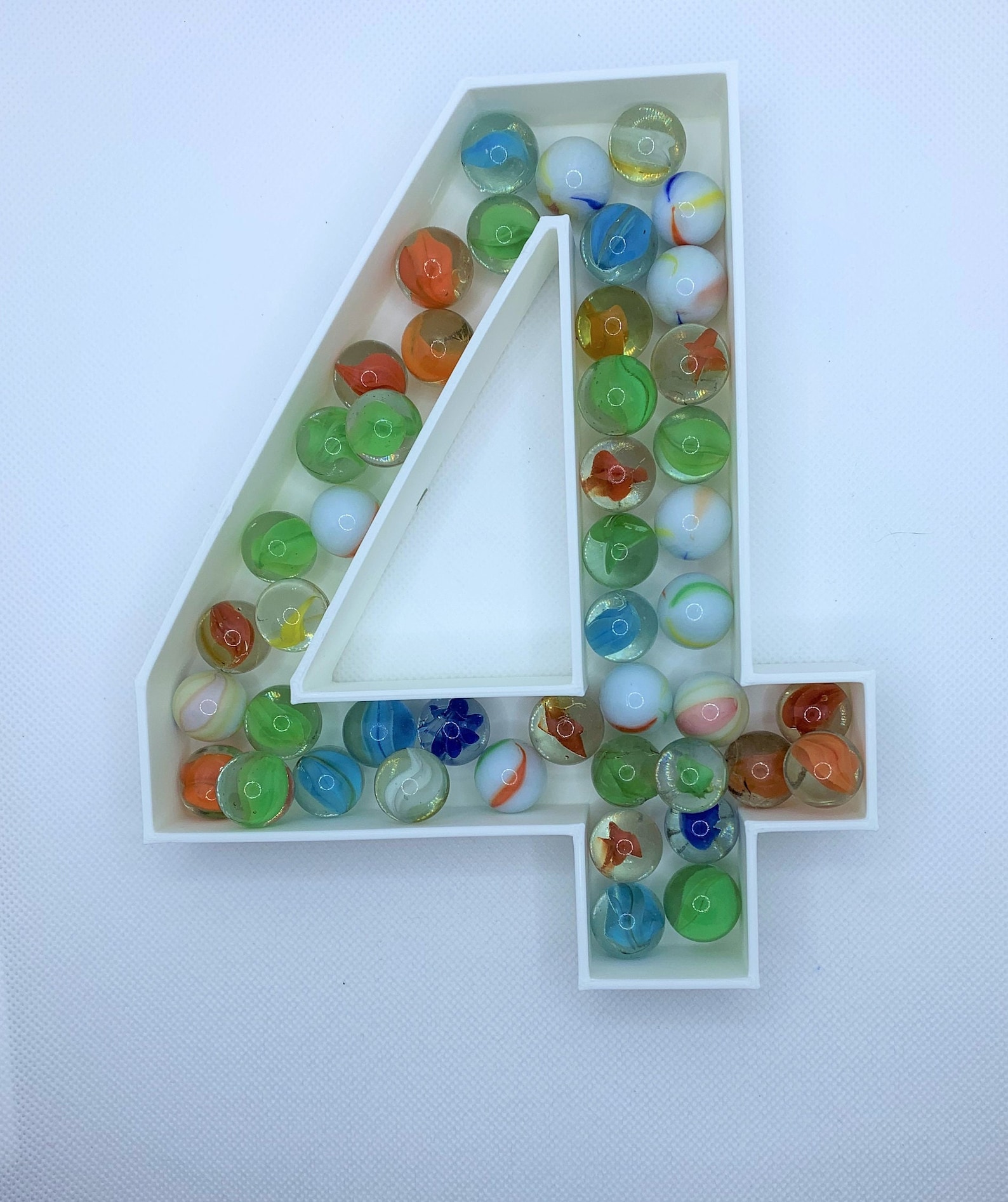 Custom Fillable Number Box for Treats Snacks Candy - Etsy
