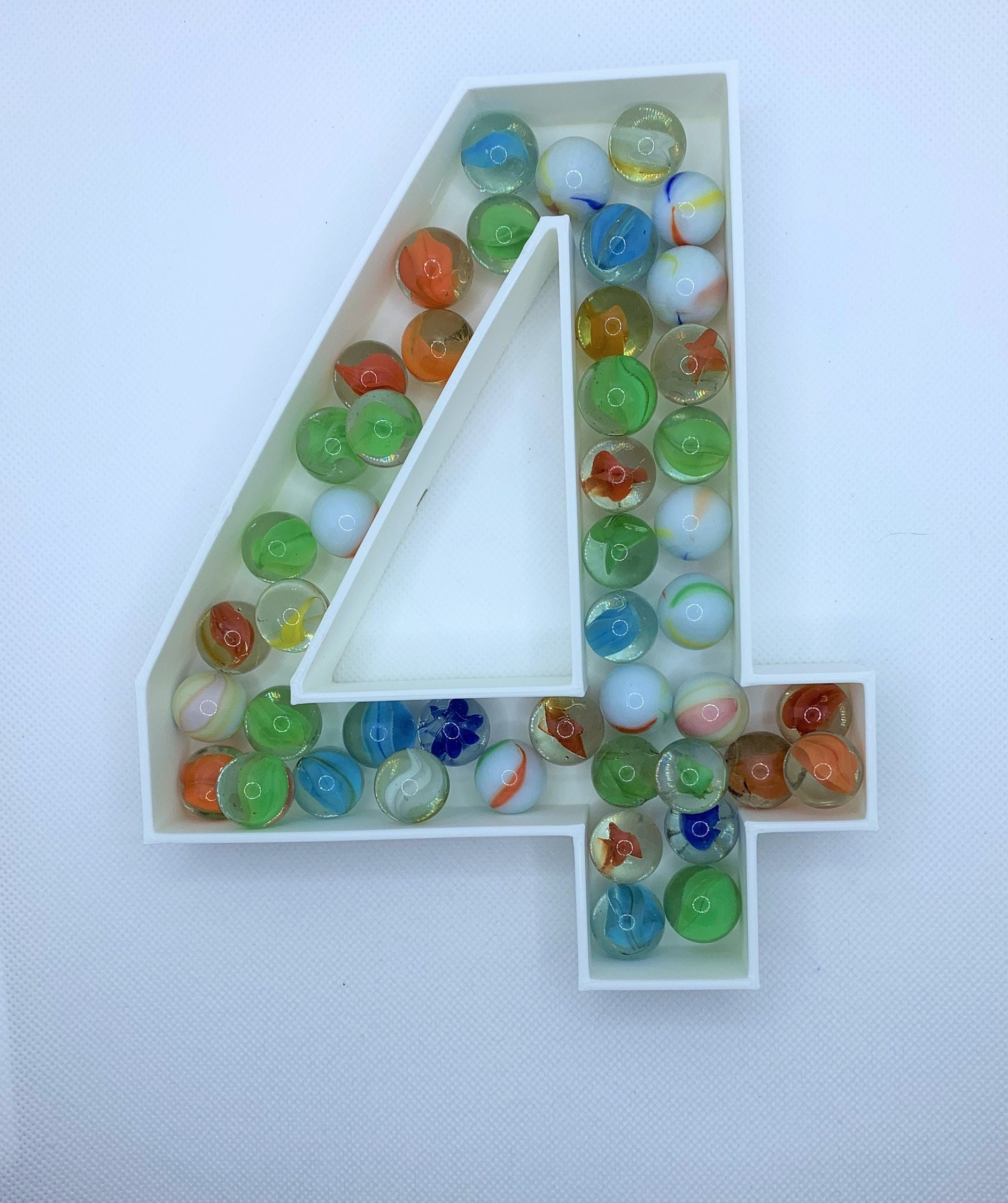 Custom Fillable Number Box for Treats Snacks Candy - Etsy