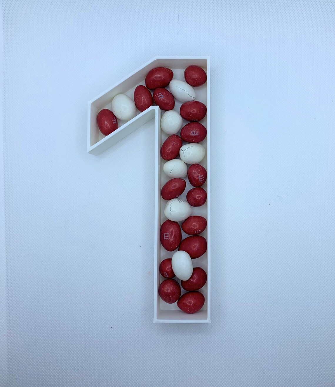 Custom Fillable Number Box for Treats Snacks Candy - Etsy