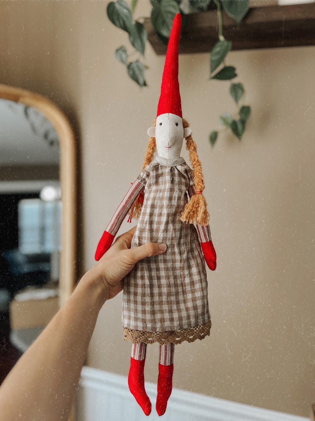 Christmas Pixie, Scandinavian Elf Doll, Gnom in the Nordic Style of ...