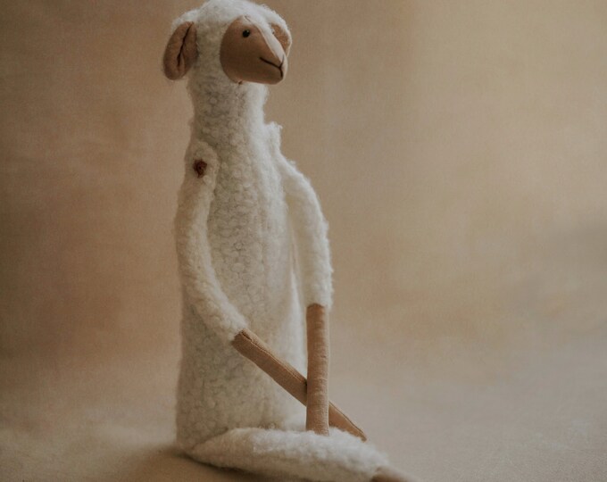 Handmade Fluffy Sheep, Sheep Toys, Sheep Tilda Toy, Kids Stuffed Toy - Etsy
