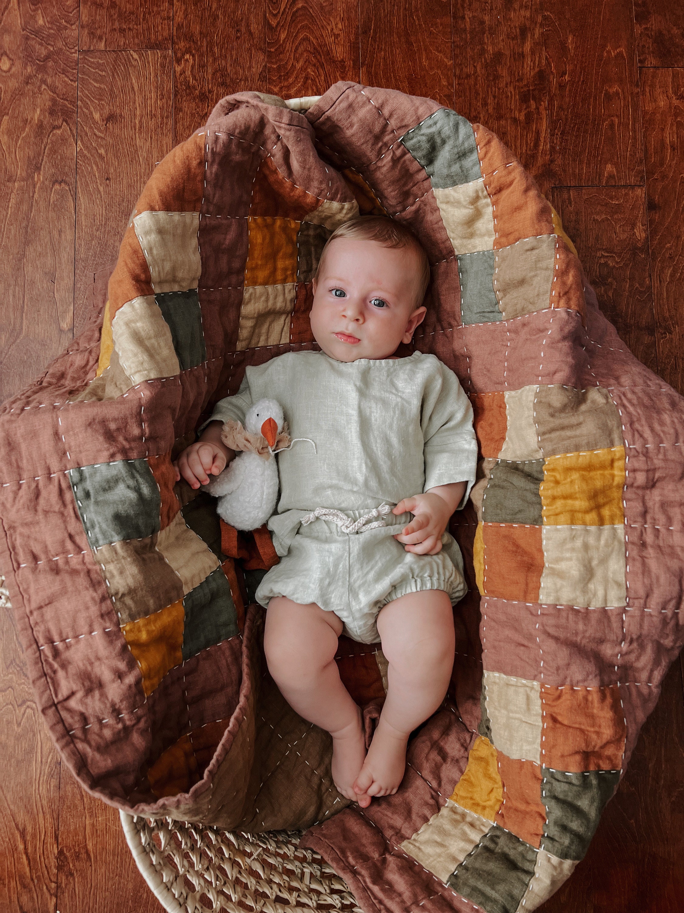 Handmade Linen Goose Toy: Baby Nursery Decor - Etsy