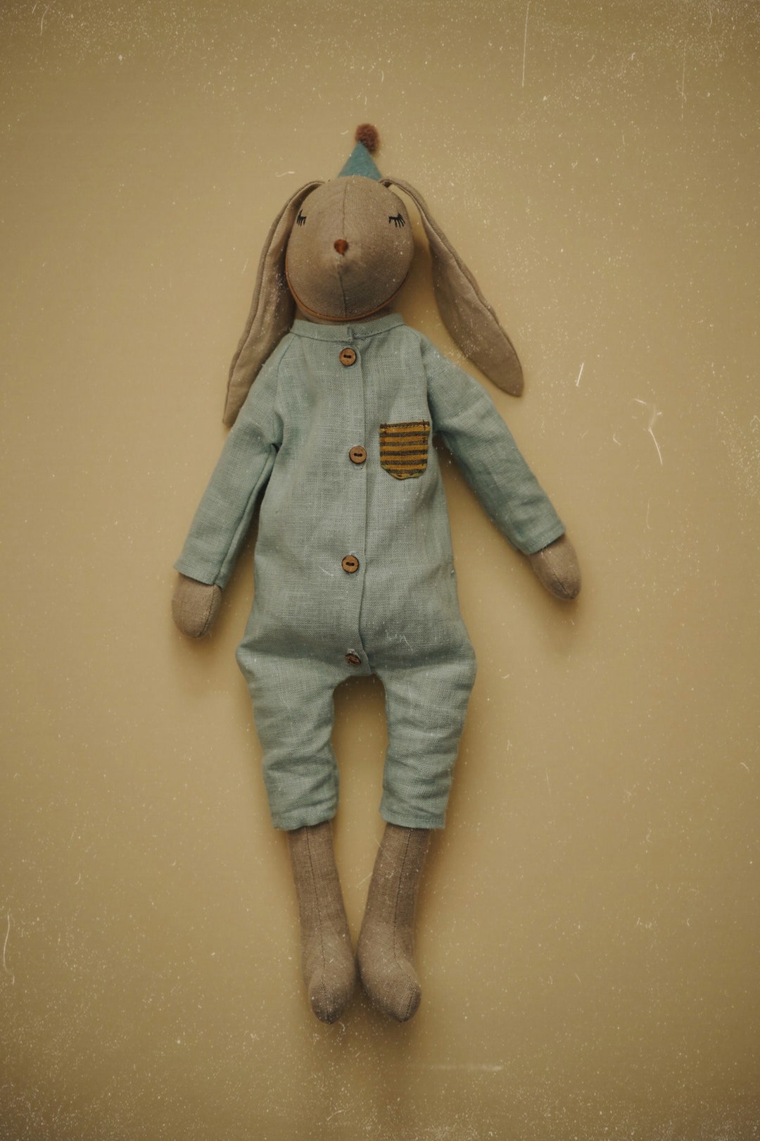 Linen Toys READY TO SHIP, Linen Bunny, Stuffed Linen Toy - Etsy