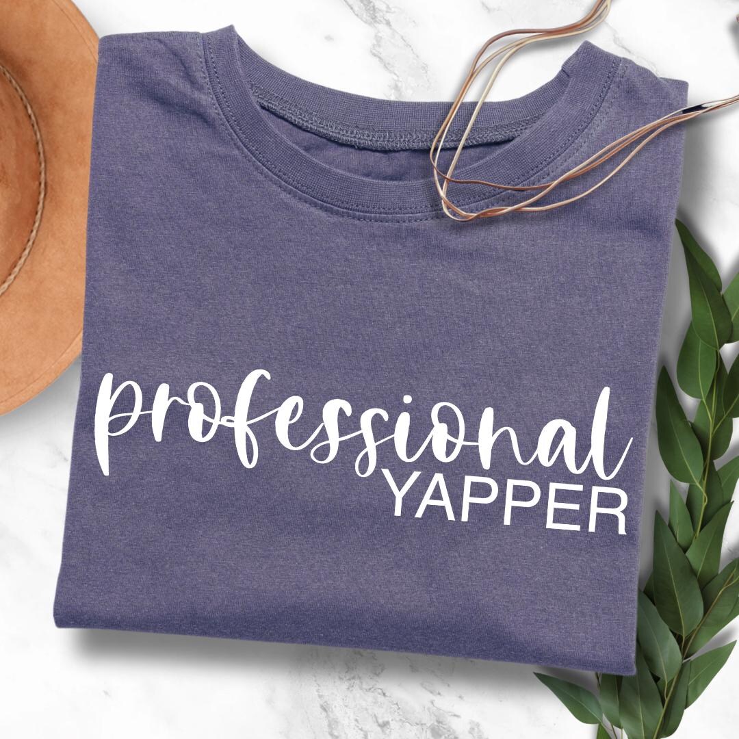 Professional Yapper PNG: Funny Gag Gift Graphic (digital Download) - Etsy