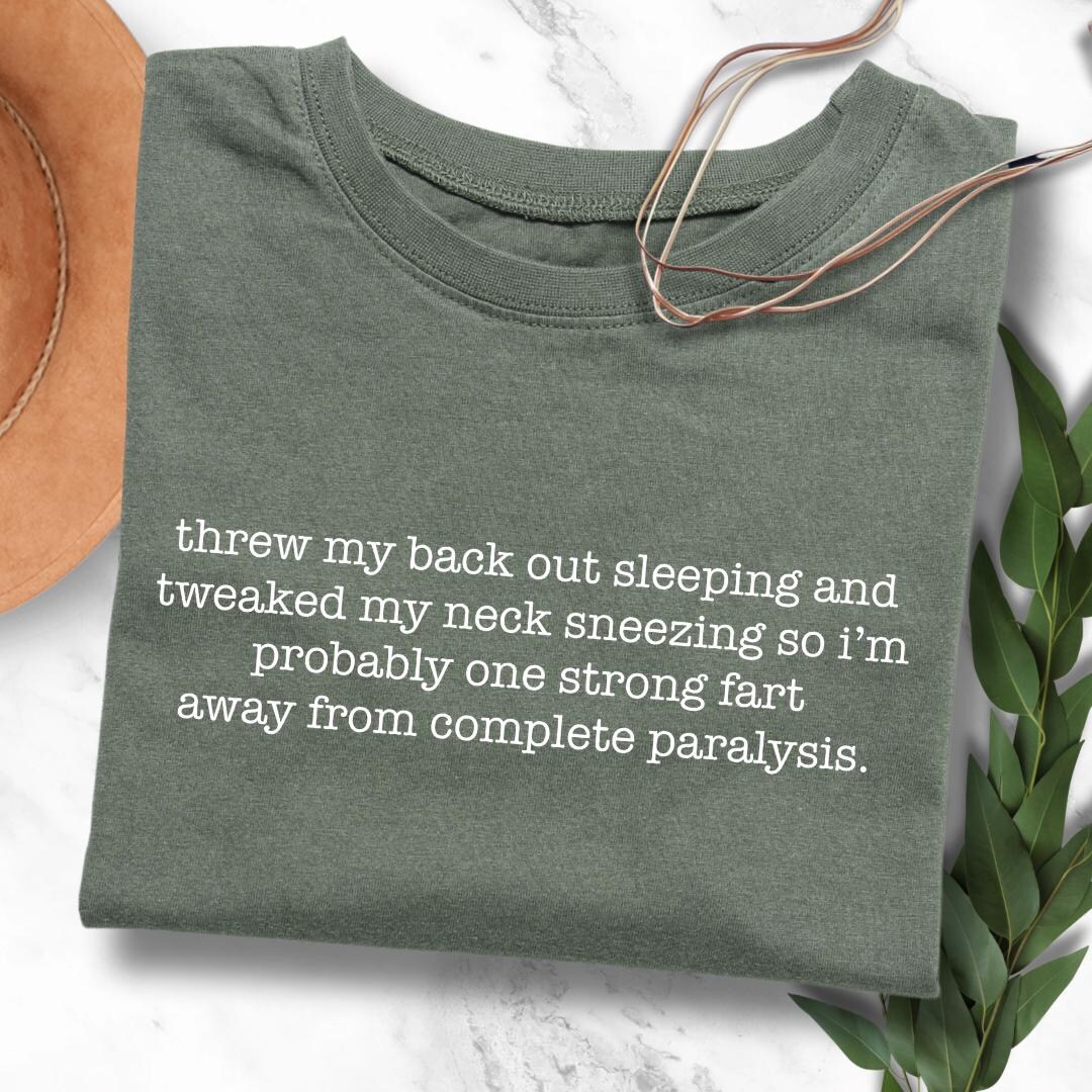 Funny Saying PNG: Strong Fart Paralysis Sublimation Design (digital ...