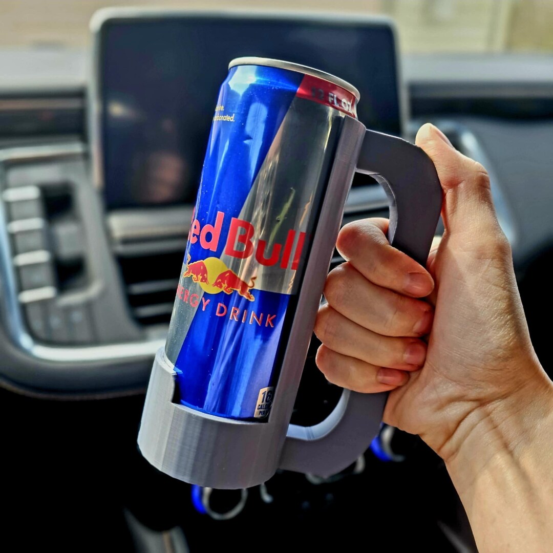 Red Bull, 12oz Holders, Alani Nu, Redbull Holder, 3d Printed, Gifts for ...