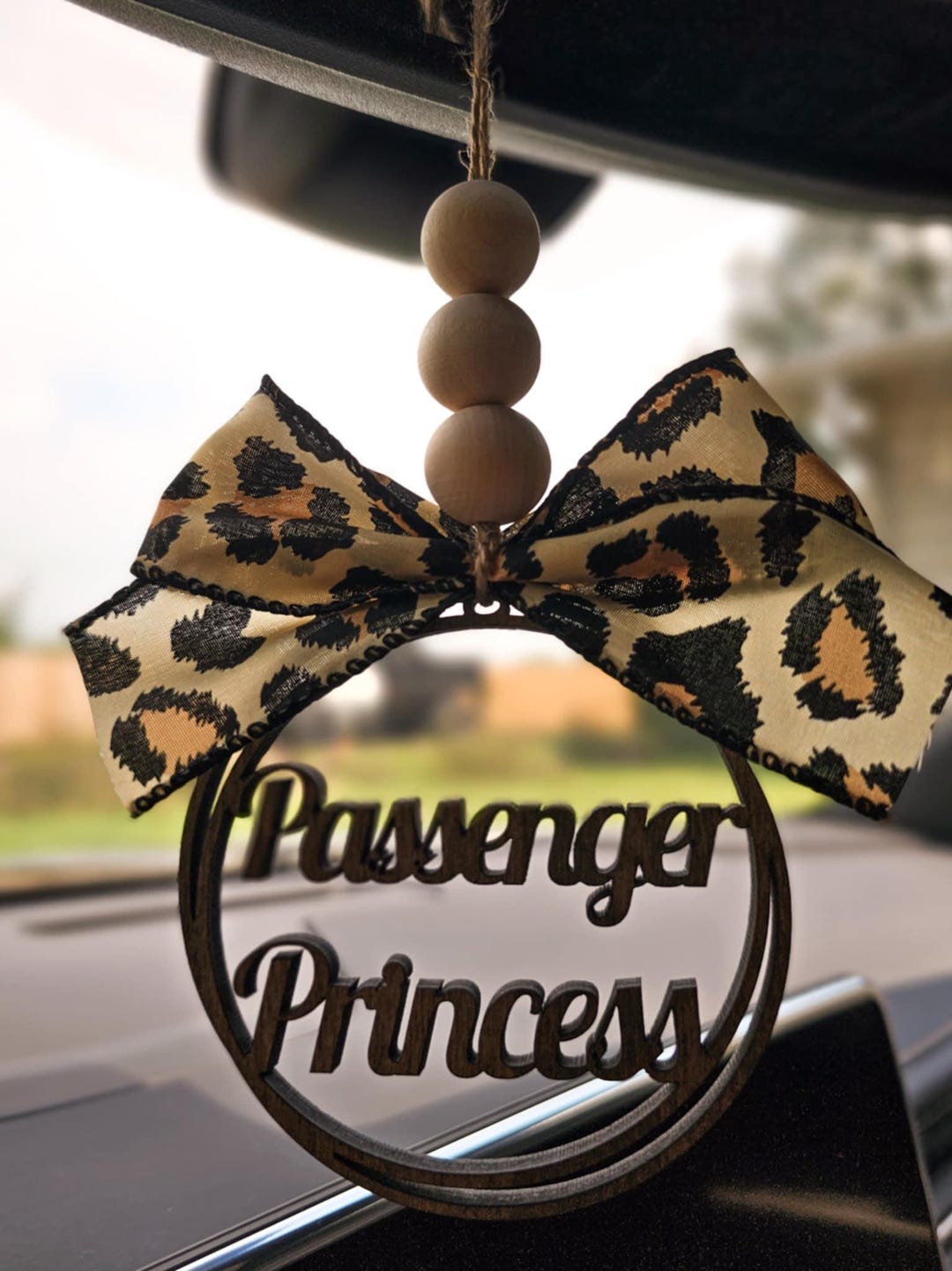 Passenger Princess Rear View Mirror Car Charm Ornament Auto Jewelry - Etsy