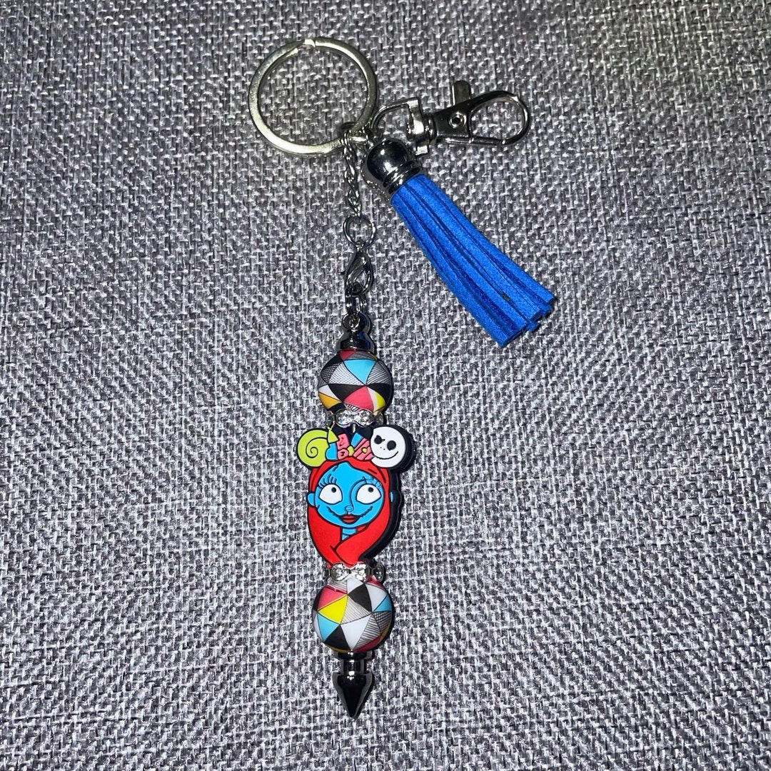 Sally Beaded Keychain - Etsy