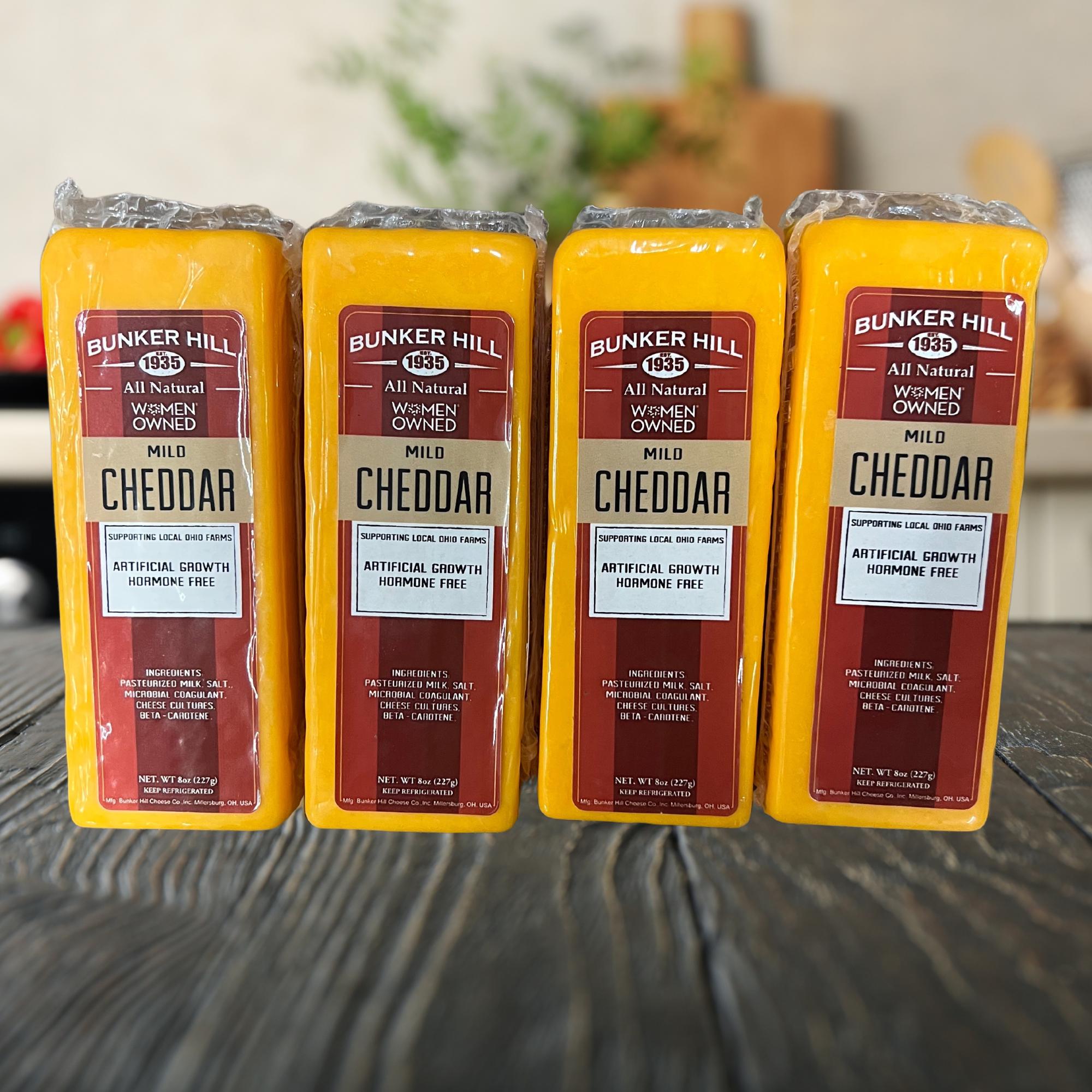 Mild Smoked Cheddar Cheese (8 Oz Bar) - Etsy