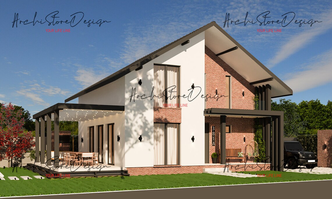 Modern House Plan | Spacious Small Family House Design | 3bedroom ...