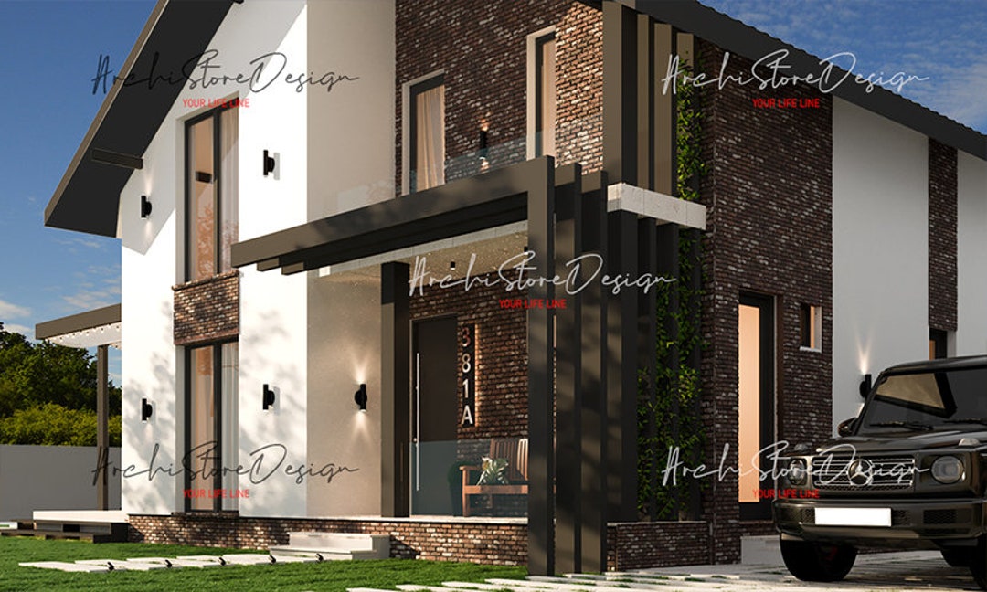 Modern House Plan | Spacious Small Family House Design | 3bedroom ...