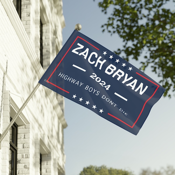 Zach Bryan Flag - Etsy