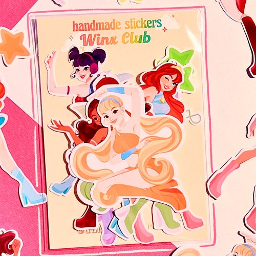 WINX CLUB Sticker Pack Durable & Waterproof Stickers for - Etsy
