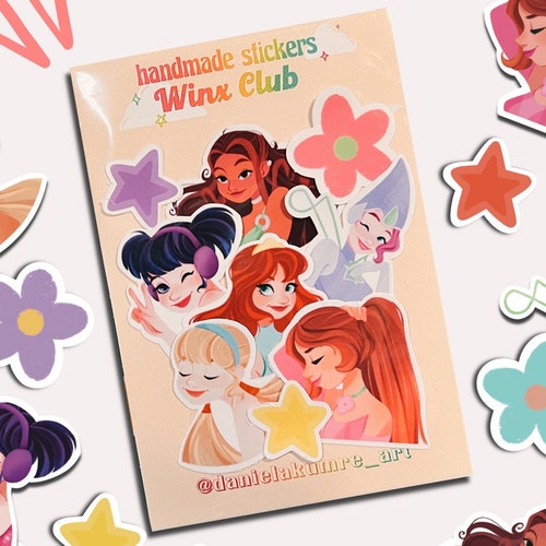 WINX CLUB Sticker Pack Durable & Waterproof Stickers for - Etsy