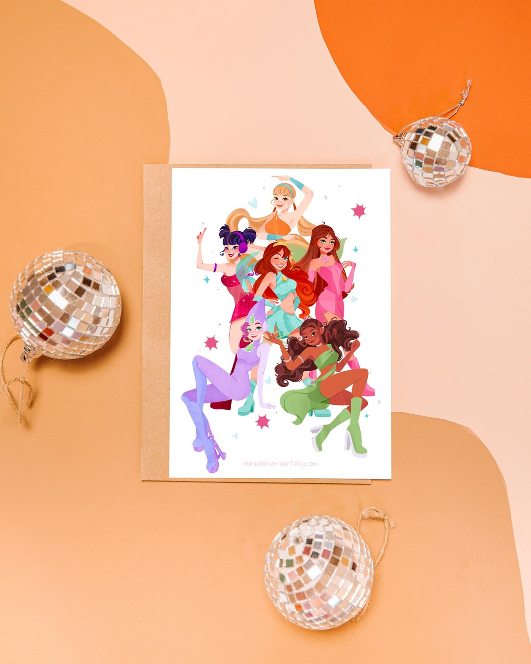 WINX CLUB Art Illustration - High Quality Poster Print Photo Paper for ...