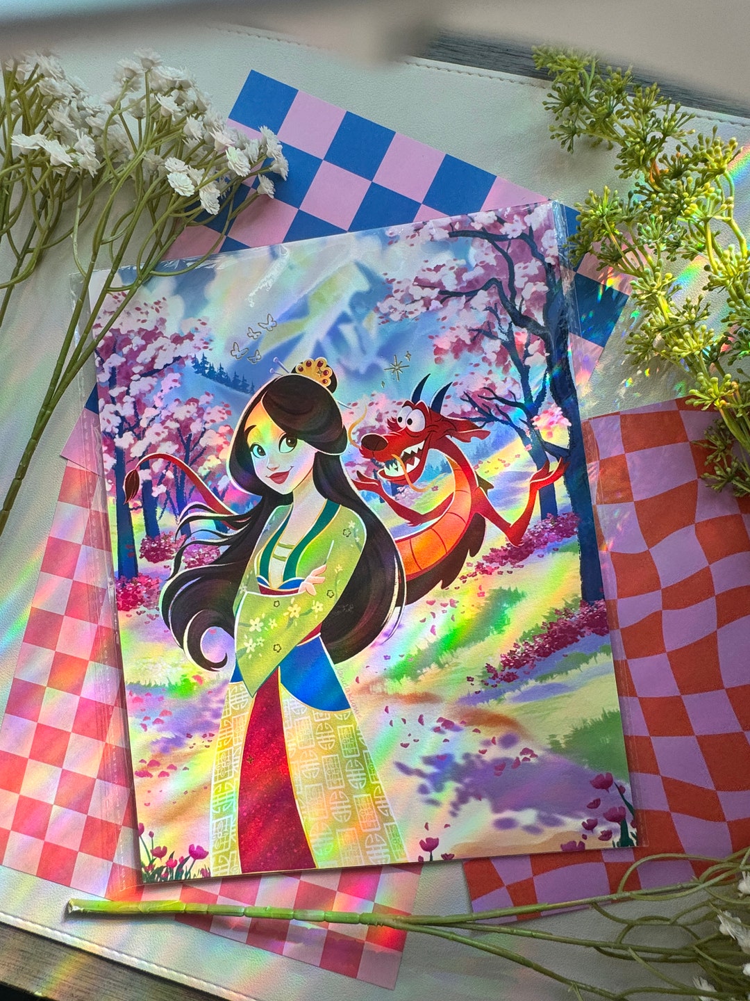 Mulan FOIL Art Print | High Quality Poster | Disney Wall Decor ...