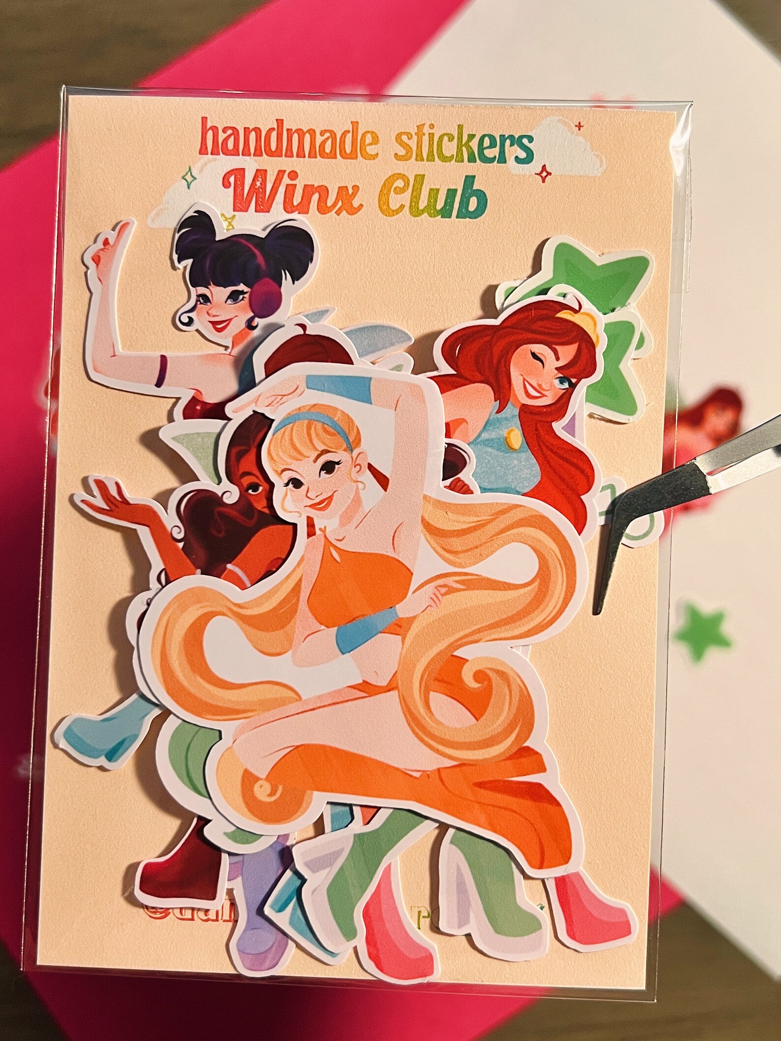 WINX CLUB Sticker Pack 2 Matte Cute Sticker for Laptop - Etsy