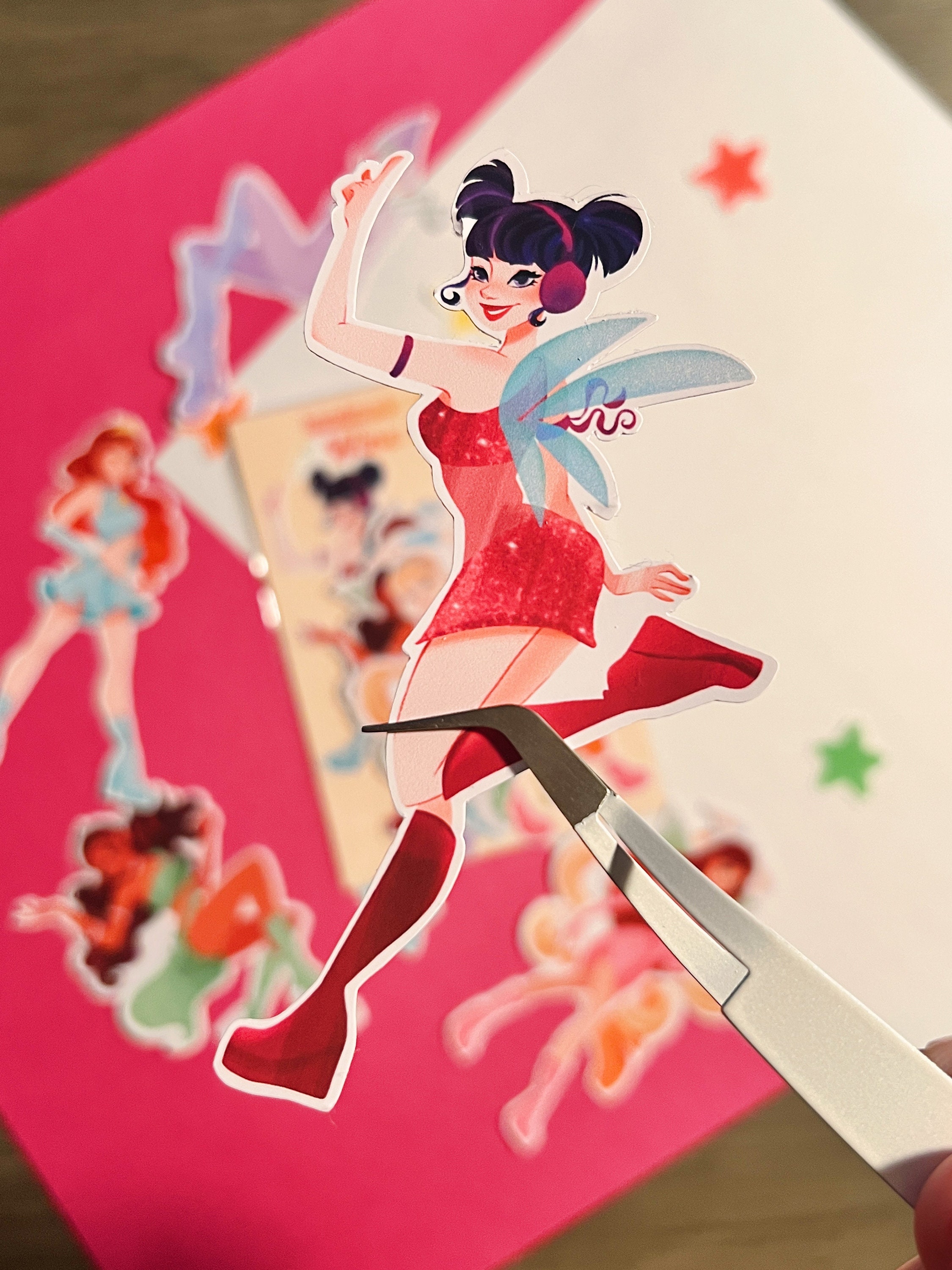 WINX CLUB Sticker Pack 2 Matte Cute Sticker for Laptop - Etsy UK