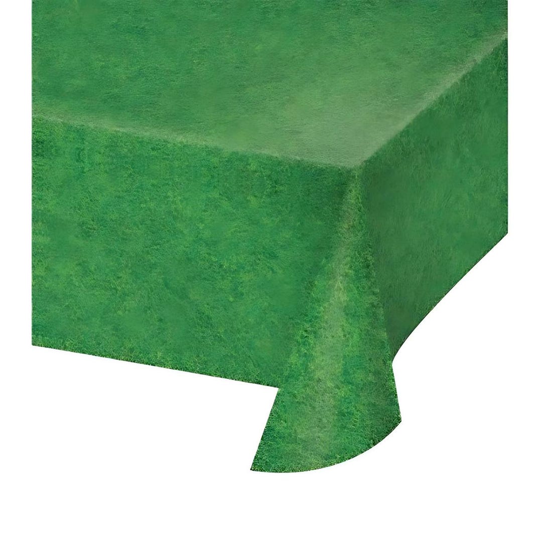 Grass Table Cover | Grass Tablecloth | Football Party Tableware ...