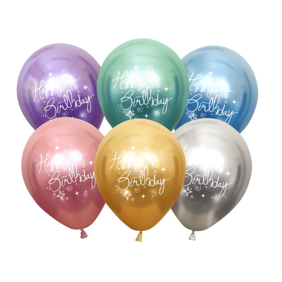 Happy Birthday Balloons | Happy Birthday Balloon Set | Birthday Party ...