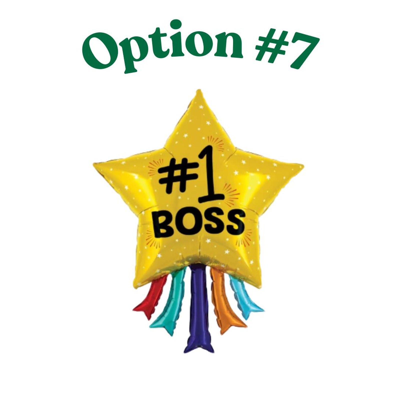 Happy Boss's Day Foil Balloons, Boss's Day Gift, Best Boss Appreciation ...
