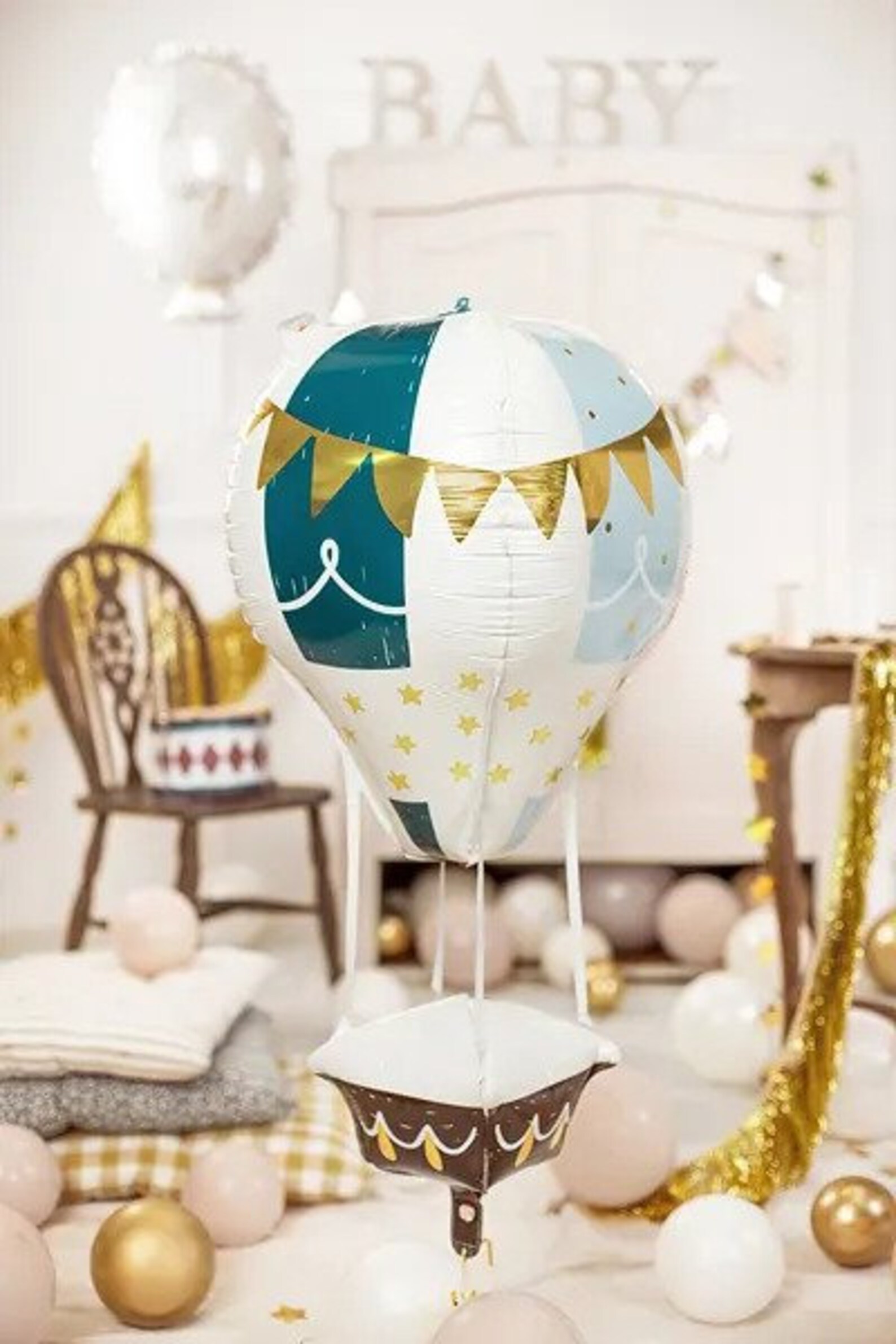 Balloon Shaped Foil Balloon | Baby Shower Balloon | 1st Birthday ...