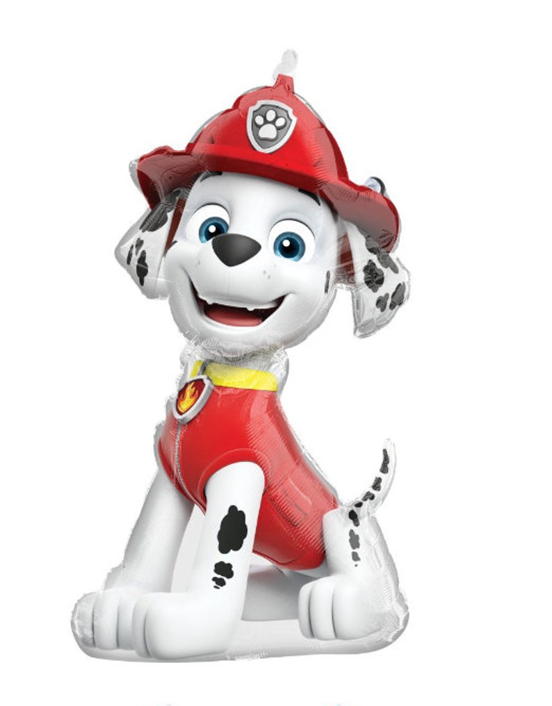 Marshall Paw Patrol Balloon Garland | Save A Puppy Balloon Garland ...