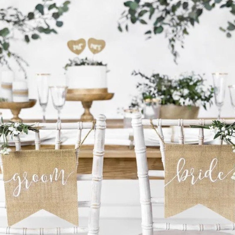 Burlap Wedding Signs - Etsy