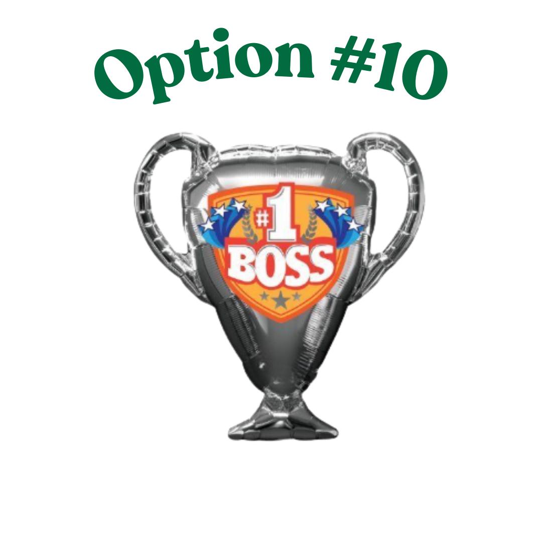 Happy Boss's Day Foil Balloons, Boss's Day Gift, Best Boss Appreciation ...