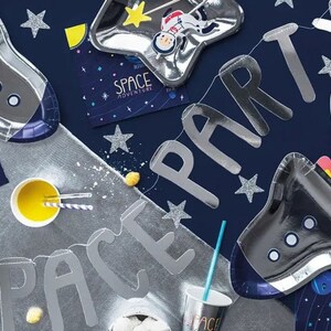 Space Party Plates Rocket Plates Space Party Tableware - Etsy