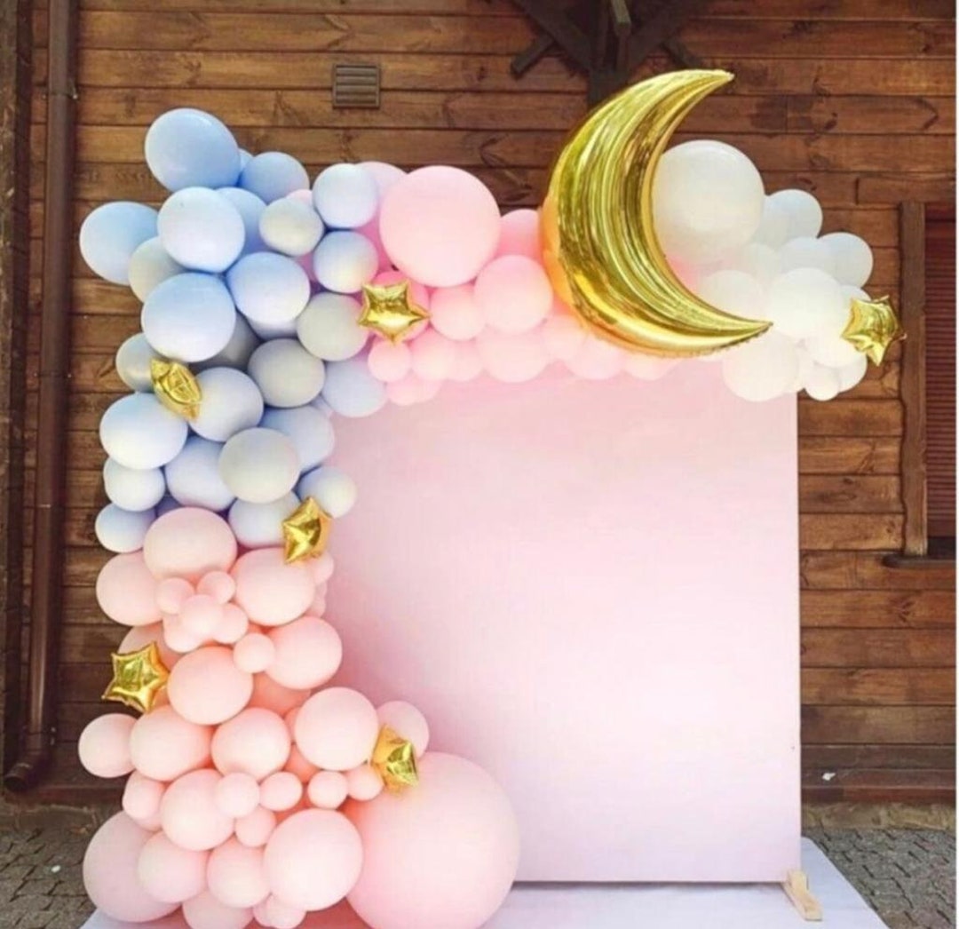Gender Reveal Balloon Arch Kit, Blue and Pink Balloon Garland Kit, DIY ...