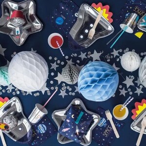 Space Party Plates Rocket Plates Space Party Tableware - Etsy