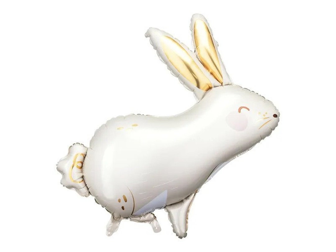 Giant Rabbit Balloon | Animal Balloons | Easter Decor | Hare Balloon ...