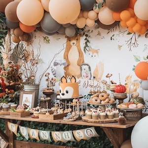 Woodland Balloon Garland Kit | Boho Jungle Balloon Garland | Woodland ...