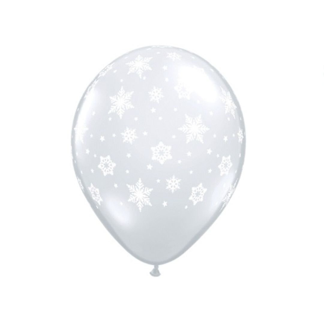 11 Snowflake Balloons Winter Balloons Baby Its Cold - Etsy