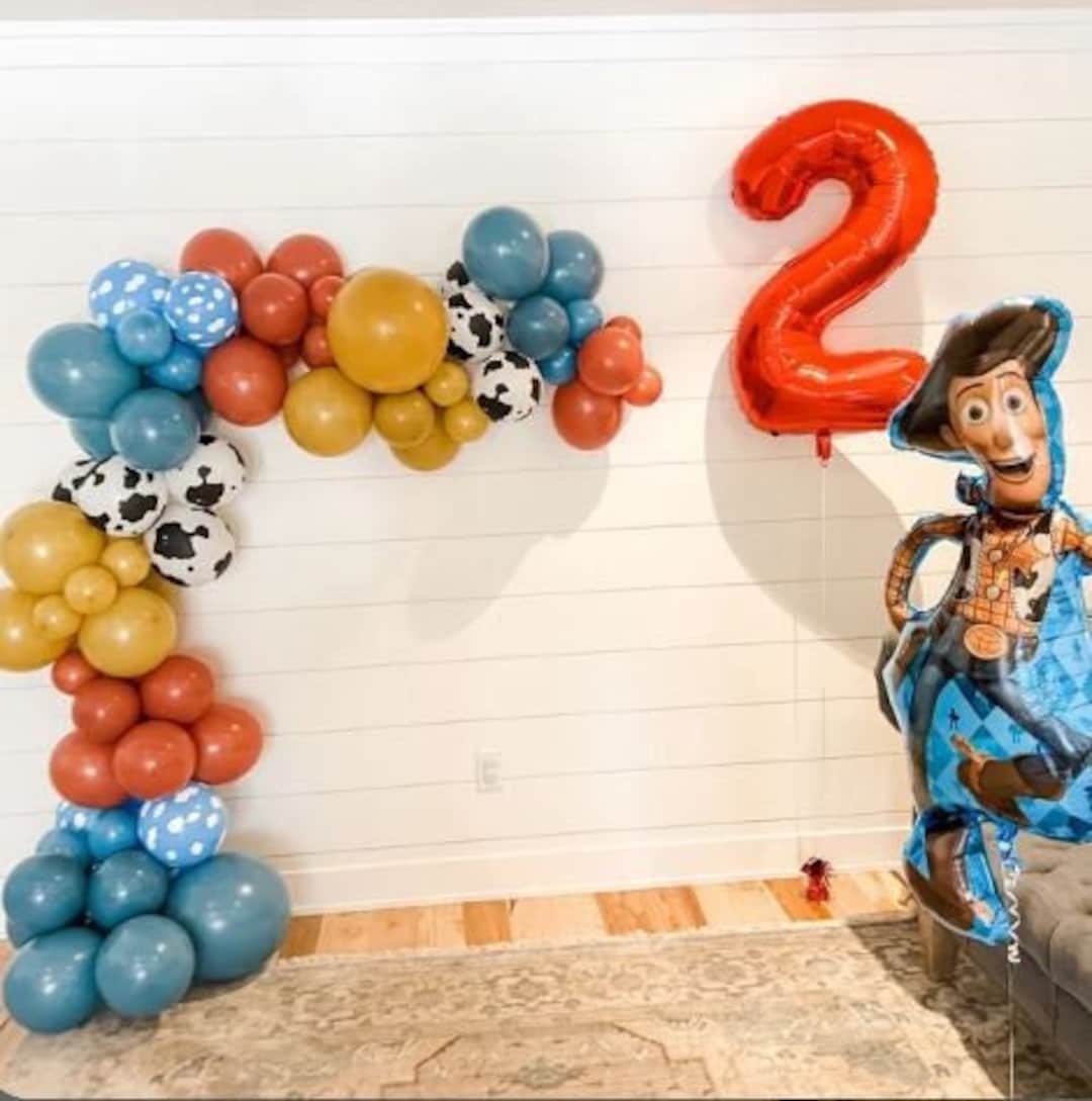 Retro Toy Story Balloon Garland Muted Cow Boy Balloon Arch - Etsy