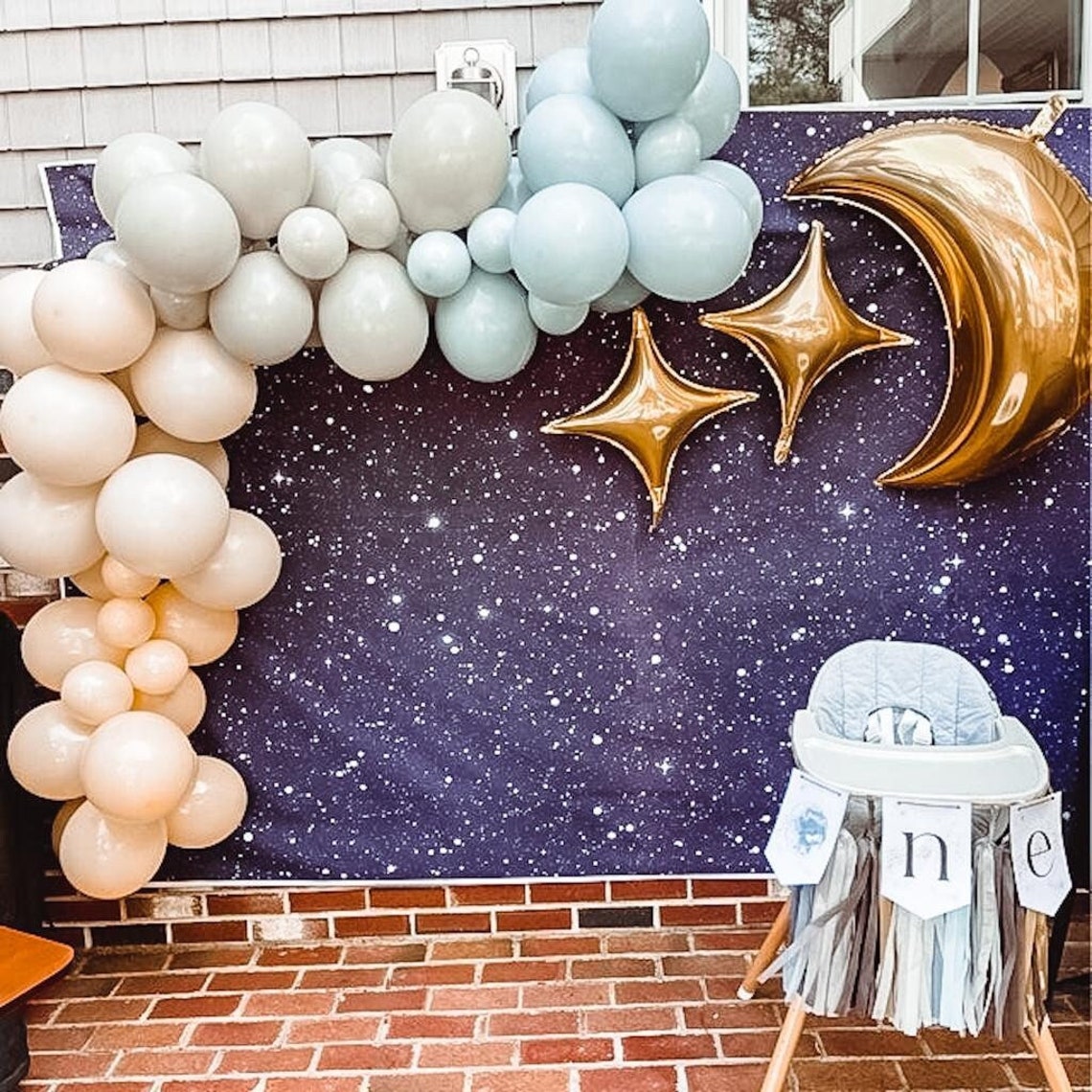 Muted Space Astronaut DIY Balloon Garland Kit Trip Around the - Etsy