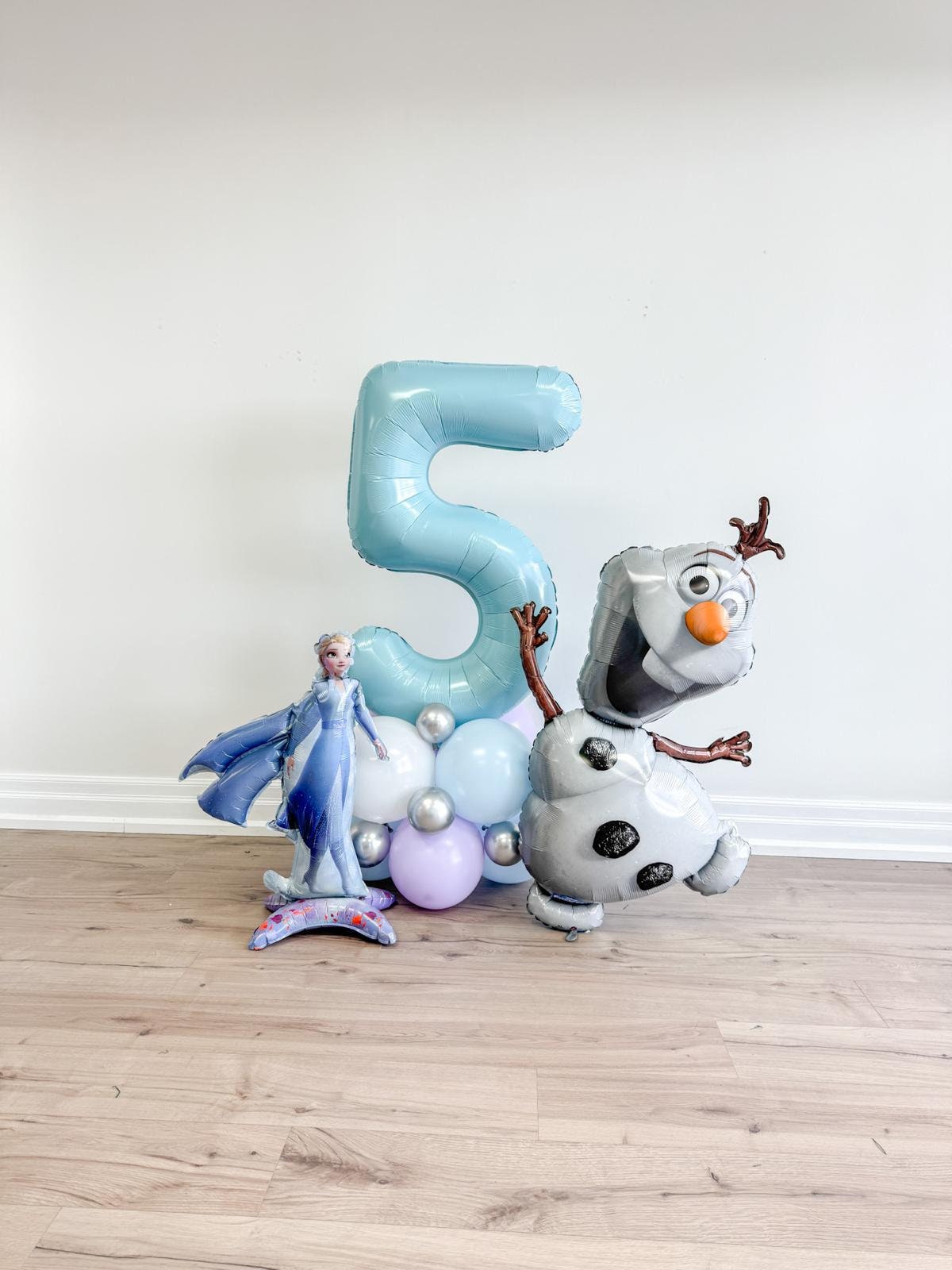 Licensed Frozen Elsa and Olaf DIY Balloon Tower Kit Frozen Themed ...