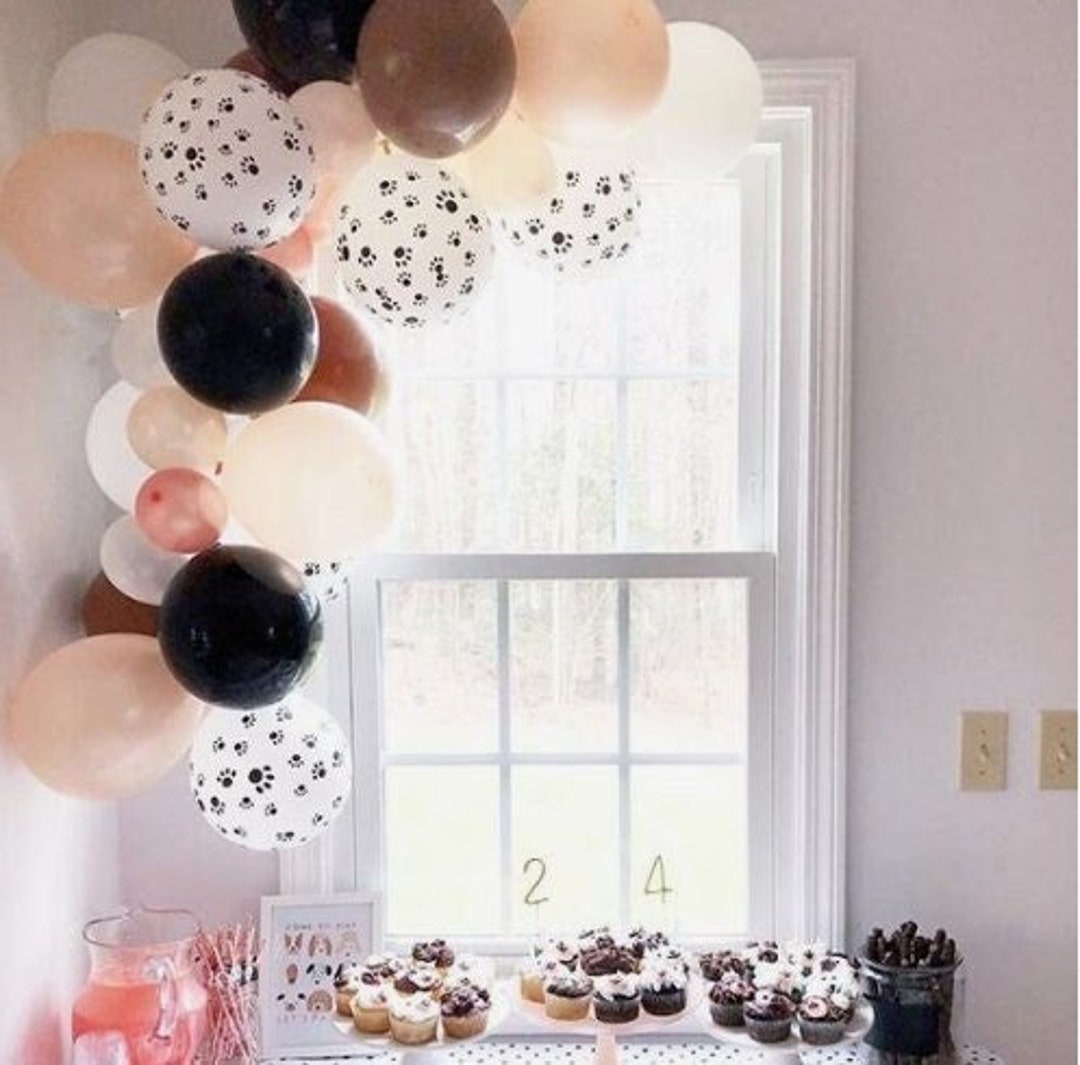 Puppy Pawty Balloon Garland Kit Puppy Balloon Arch Puppy - Etsy