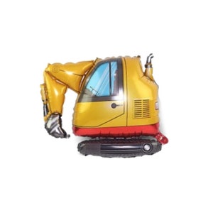 DIY Muted Construction Balloon Garland Kit, Excavator Birthday Balloon ...