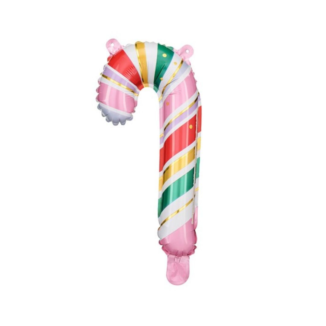 Set of 5 -14" Candy Cane Balloon | Foil Balloon | Christmas Balloons ...